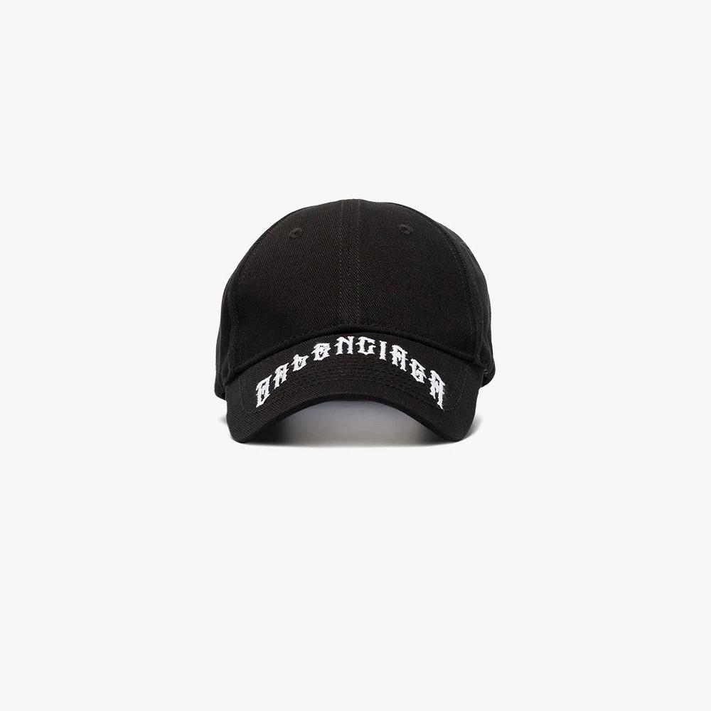 Balenciaga Tattoo Logo Baseball Cap With Dust Bag- Ra… - Gem